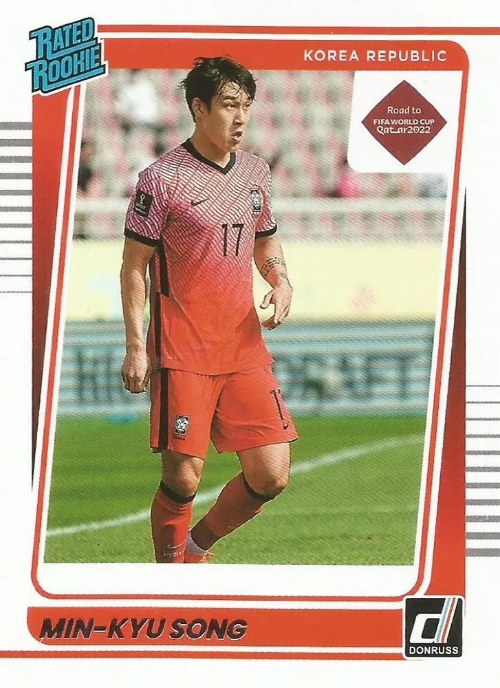 189. Min-Kyu Song - Panini, Topps focis kártyák - Collect Al