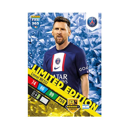 Lionel Messi - Limited - Panini, Topps focis kártyák - Colle