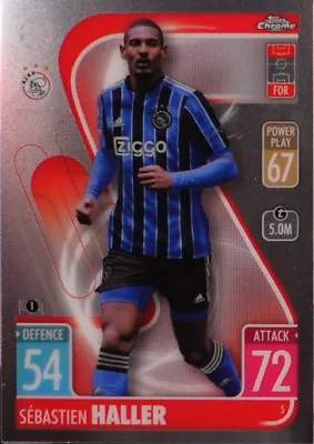 5. Sébastien Haller - Panini, Topps focis kártyák - Collect